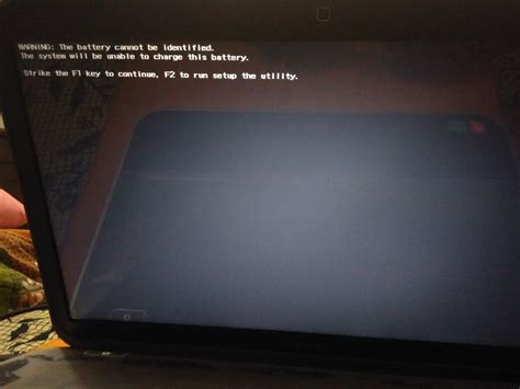Dell Warning The Battery Cannot Be Identified Education