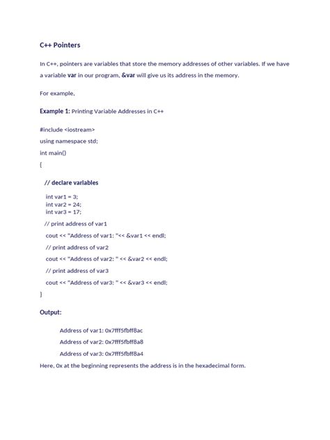 C Pdf Pointer Computer Programming Software Engineering