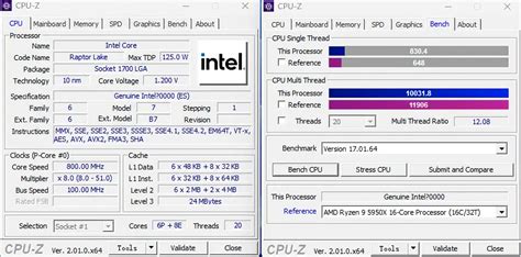 Intel Core I5 13600k Es3 Raptor Lake 14 Core Cpu Tested In Cpu Z And