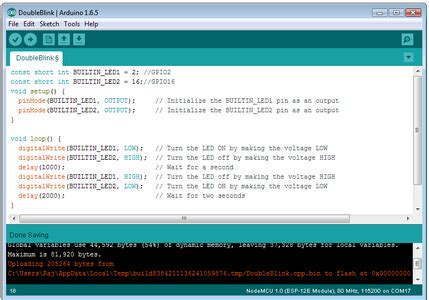 Programming The Esp E Using Arduino Software Ide Artofit