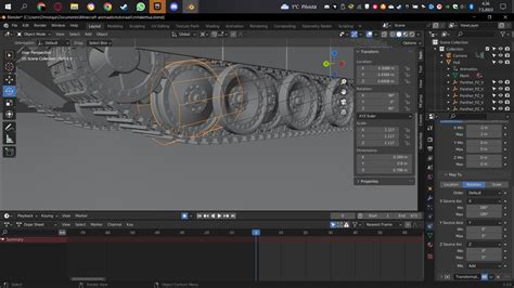 how can i rotate and scale the collision cylinder that it will fit