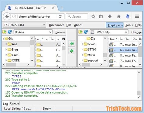 FireFTP Full Featured FTP Client For Firefox Browser
