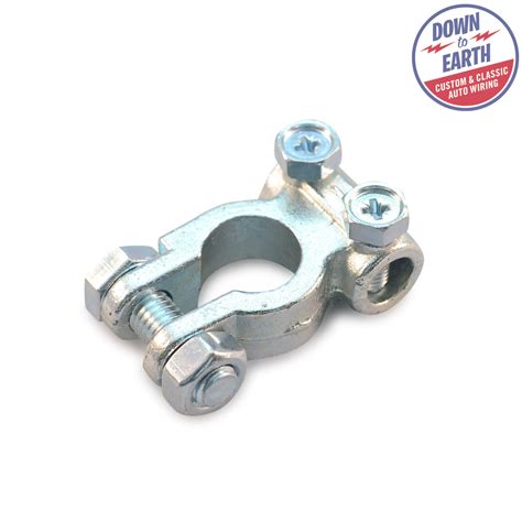 Universal Battery Terminal Clamp With Screw Fixings Polarity Negative