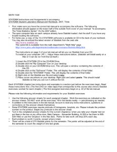 Statdisk Tutorial Download Use For Statistics