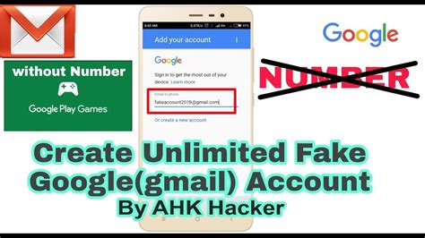 How To Make Unlimited Fake Gmail Without Number Youtube