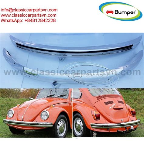 VW Beetle Year 1968 1974 Bumpers New Classiccarpartsvn Com