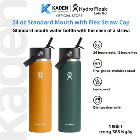 Hydro Flask Wide Flex Straw Cap 24 Oz 710ml Season 2024 W24bfs