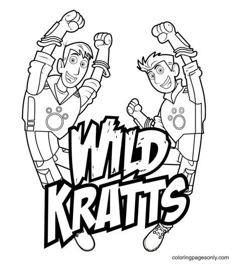 Wild Kratts Coloring Page Free