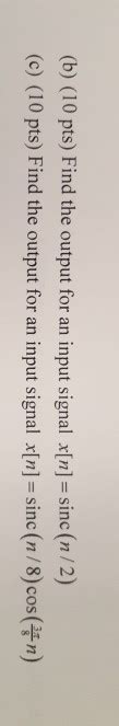 Solved 2 Consider The Ideal Lowpass Filter Dt Filter