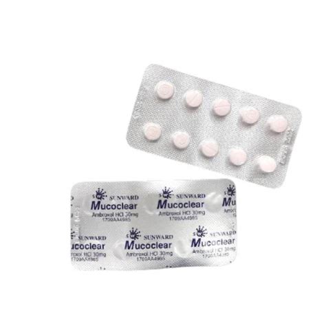 Mucoclear Tablet 10s 1papan Shopee Malaysia