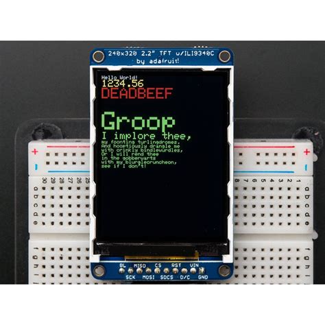 Ecran 18 Bits Tft 2 2 320x240 Spi Boutique Semageek