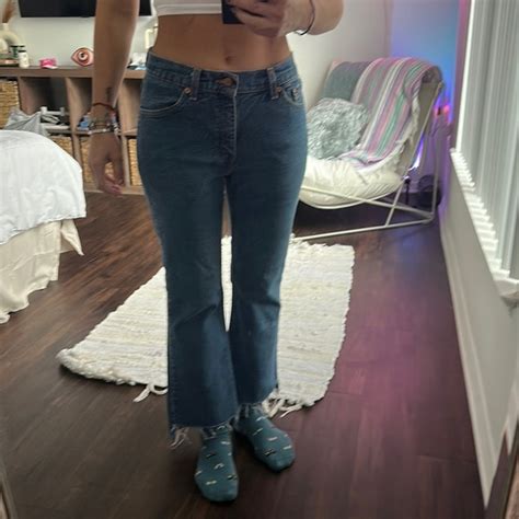 Levis Jeans Vintage Levis 999 Low Rise Flare Leg Ankle Length