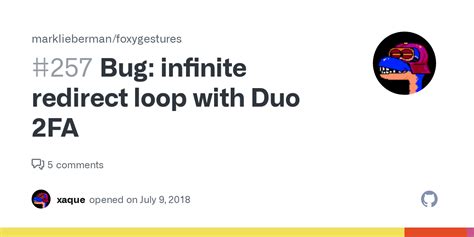 Bug Infinite Redirect Loop With Duo 2fa · Issue 257 · Marklieberman