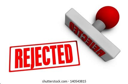 Rejected Application Images Stock Photos Vectors Shutterstock