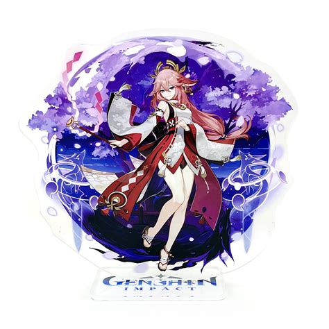 Mua M H Nh Inazuma Arataki Itto Gorou Yae Miko Kamisato Ayato Ch T Li U Acrylic Gi R Nh T