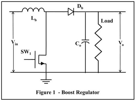 A Conventional Boost Regulator Output Voltage Vo Is Regulated By Download Scientific Diagram