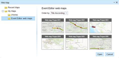 Managing Web Maps In Event Editor—arcgis Pipeline Referencing Server Documentation For Arcgis