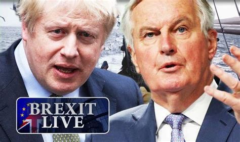 Brexit Latest No Deal In Seven Days Unless Eu Gives In To Fishing