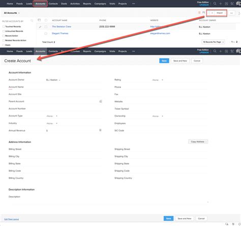 Zoho Crm A Detailed Overview Of The Free Version Elegant Themes Blog