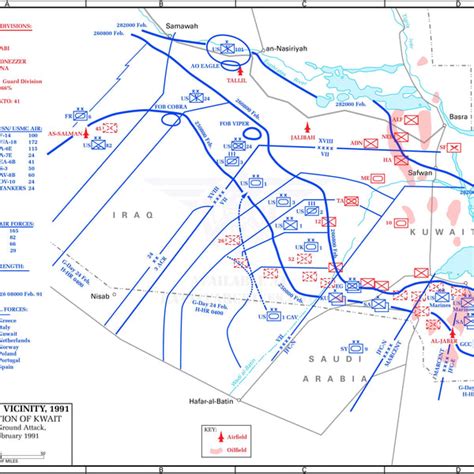 Operation Desert Storm Map