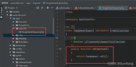 Laravel8 导出excel表laravel 分页导出xlxs Csdn博客