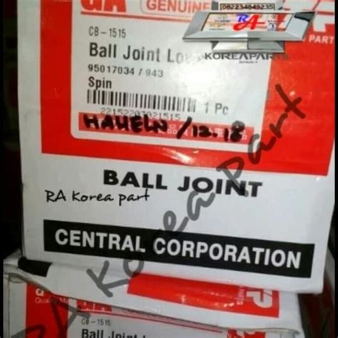 Jual Ball Joint Chevrolet Spin Balljoint Lower Arm Cod Se Indonesia Shopee Indonesia