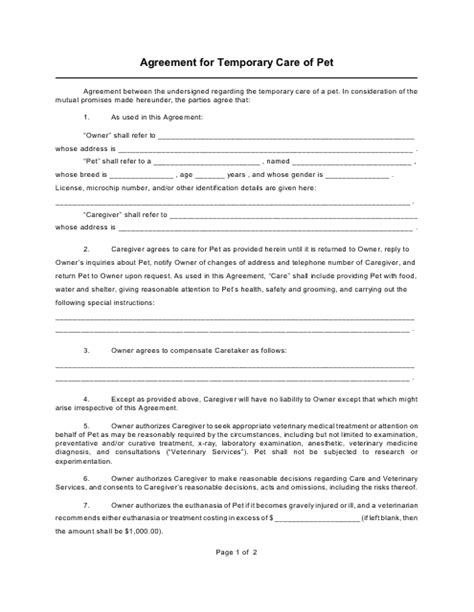 Printable Euthanasia Consent Form - Printable Forms Free Online