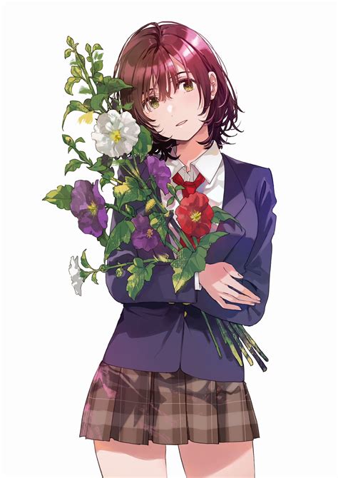 Hinami Aoi Jaku Chara Tomozaki Kun Drawn By Fly Marguerite Danbooru