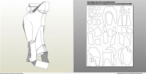 Foamcraft Pdo File Template For Iron Man Mark 4 6 Full Armor Foam Artofit