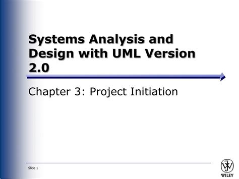 Ppt Systems Analysis And Design With Uml Version 20 Powerpoint