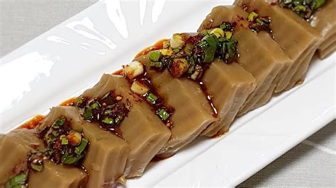 집에서 도토리묵 만들기 탱글탱글 찰지게 만드는법 Youtube