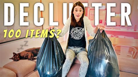 100 Item Minimalist Declutter Challenge Youtube