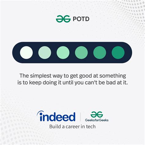 geeksforgeeks on linkedin codeyourcareer indeed potd