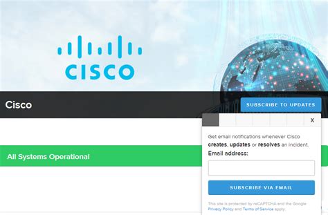 Cisco Status Page Kenna FAQ
