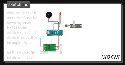 Servo And Load Cell Copy Copy Copy Copy Wokwi Esp32 Stm32 Arduino Simulator