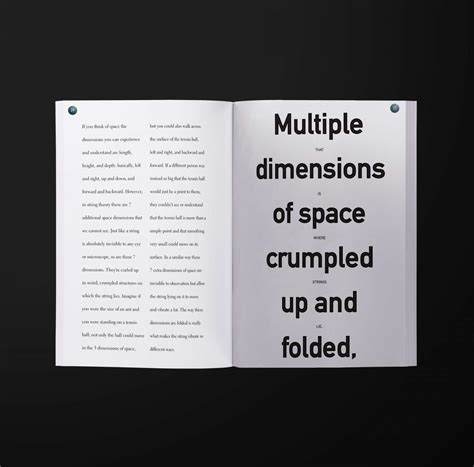 Visual Guide To String Theory By Marco Accardo SVA Design