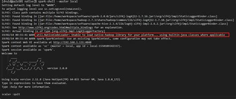 spark使用hadoop native库 老董 博客园