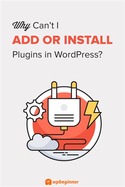Why Can T I Add Or Install Plugins In WordPress