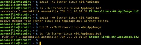How To Compress And Decompress A Bz File In Linux