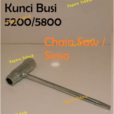 Jual Kunci Busi Sinso Chain Saw 5800 5200 5500 Shopee Indonesia