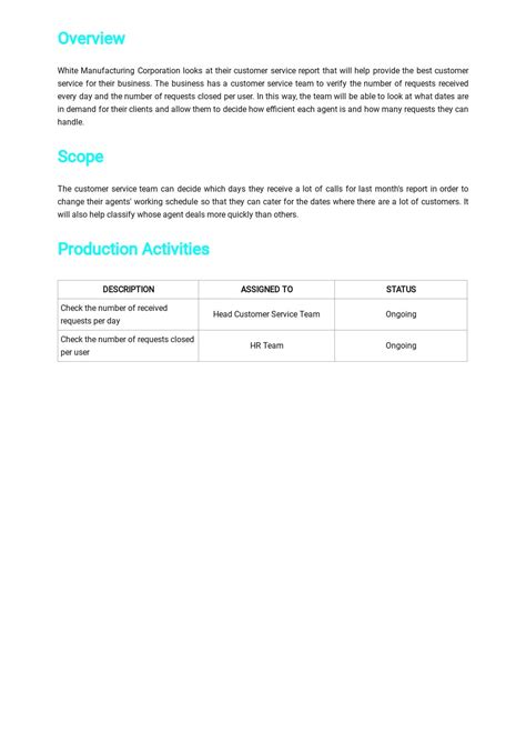 Technical Service Report Template Cardtemplate My Id