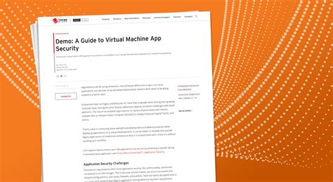 Demo A Guide To Virtual Machine App Security Solution Engineer 2025 Threatshub Cybersecurity News