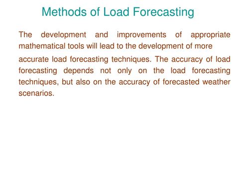 Ppt Load Forecasting Powerpoint Presentation Free Download Id 6118102