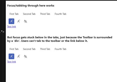 Bug Focus Gets Trapped In Tablist When Followed By A Toolbar · Issue
