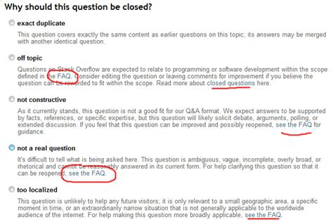 Can The Links Be Disabled In The Vote To Close Dialog Meta Stack