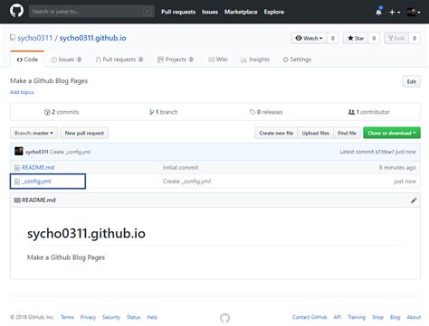 Make A Github Blog On Windows 1 Sychos Github Blog
