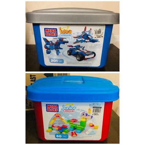 Mega Bloks Junior Builders Tub Building Bloks Shopee Philippines