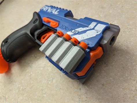 3d printed knockout short dart mod r nerf