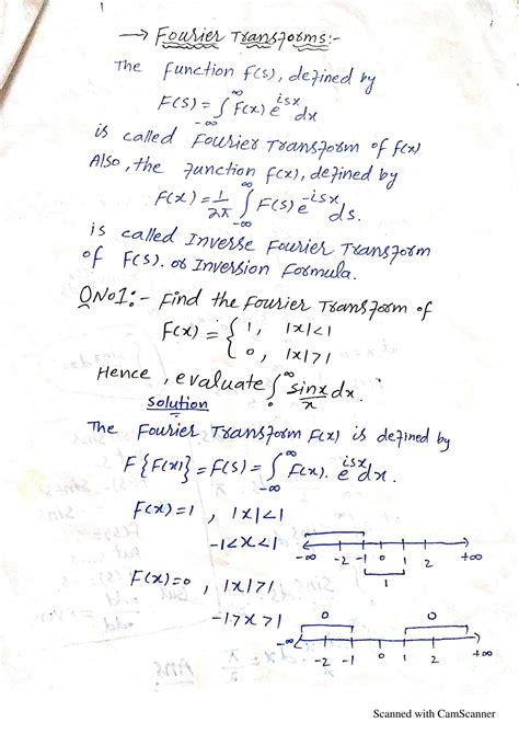 Solution Fourier Transformfourier Sine Transformfourier Cosine