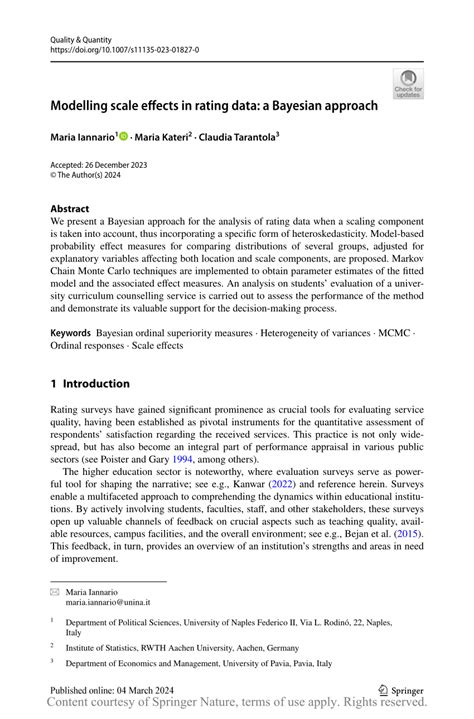 pdf modelling scale effects in rating data a bayesian approach